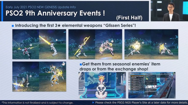 PSO2 NGS Headline Recap #1 – Phantasy Star Fan Blog