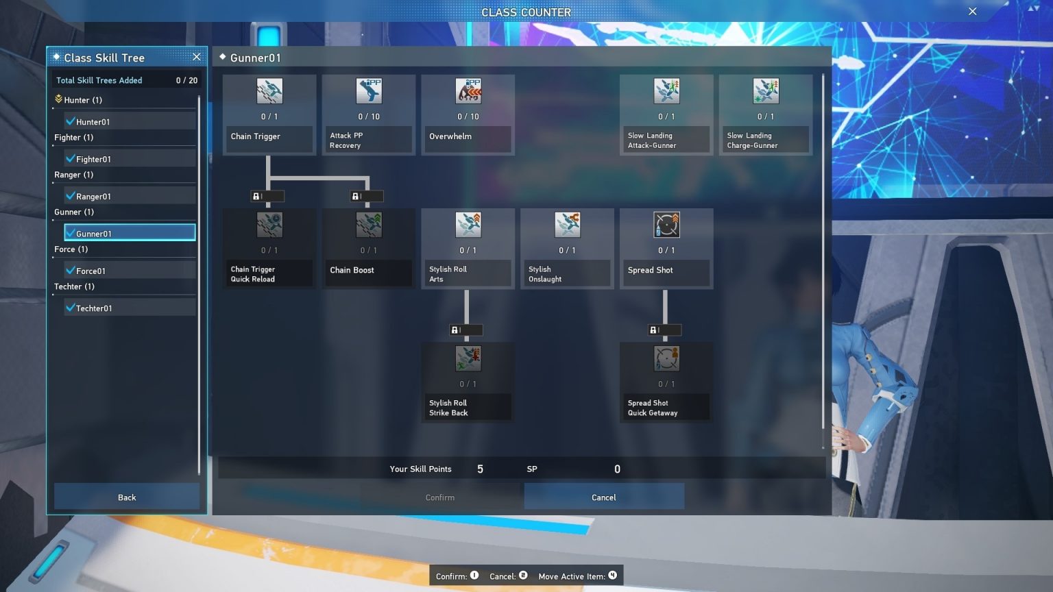Gunner Skill Tree – Phantasy Star Fan Blog