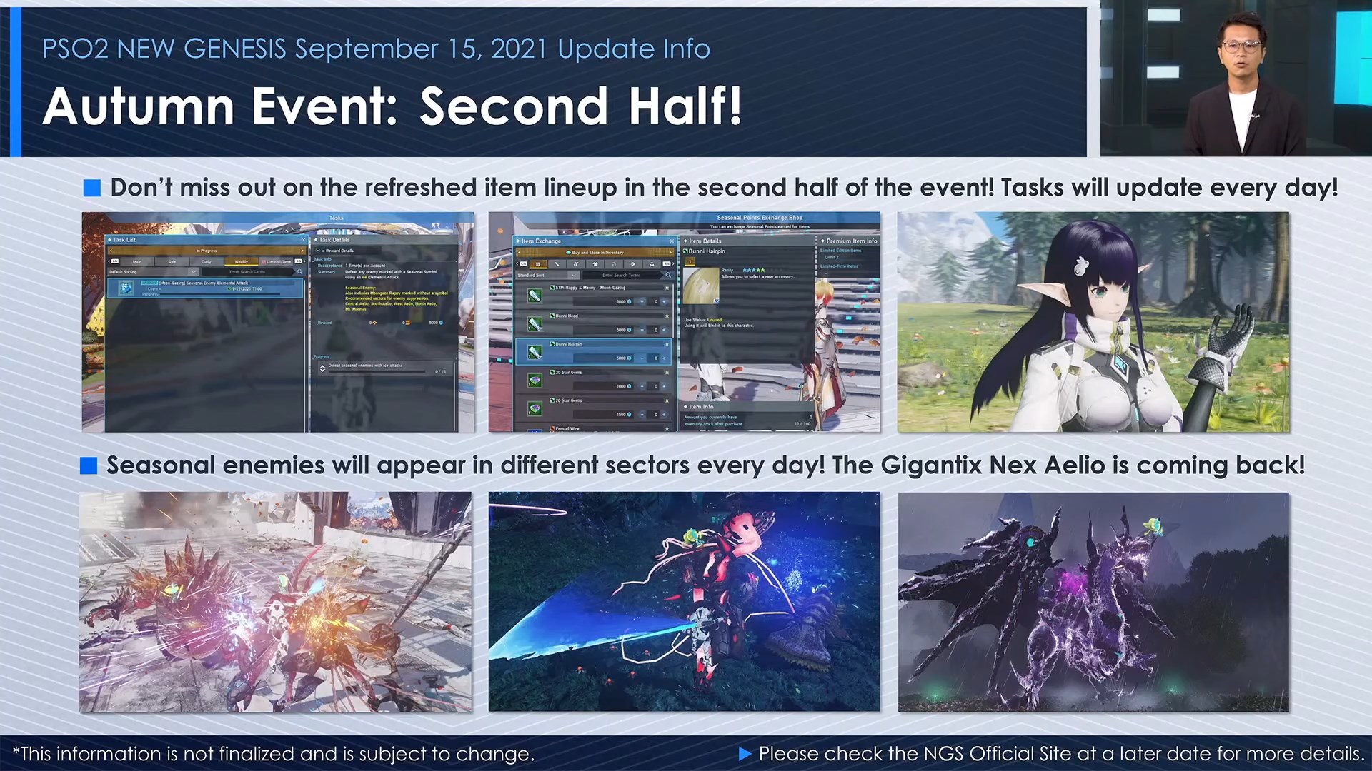 PSO2 NGS Headline Recap #3 – Phantasy Star Fan Blog