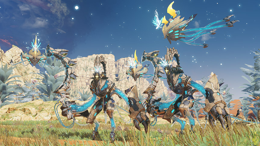 Halpha Becomes a Winter Wonderland! – Phantasy Star Fan Blog