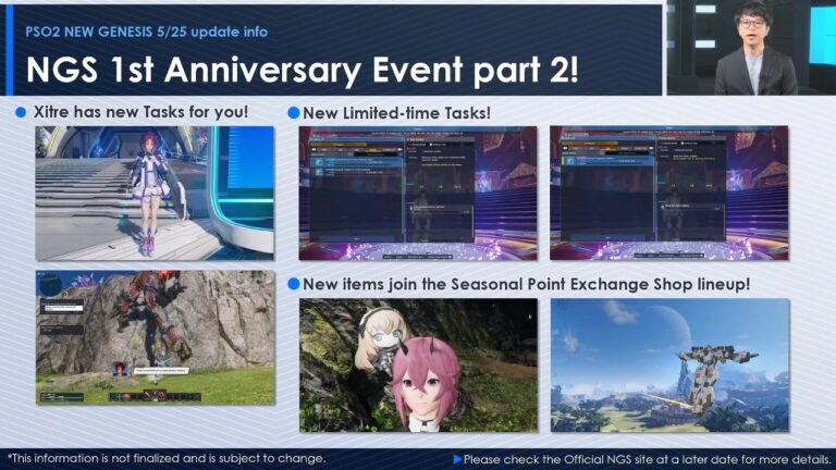 PSO2 NGS Headline Recap #11 – Phantasy Star Fan Blog