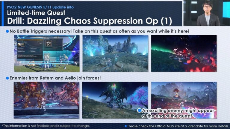 PSO2 NGS Headline Recap #11 – Phantasy Star Fan Blog