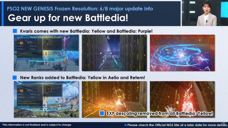 PSO2 NGS Headline Recap #12 – Phantasy Star Fan Blog