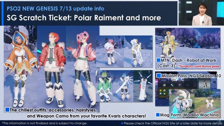 PSO2 NGS Headline Recap #13 – Phantasy Star Fan Blog