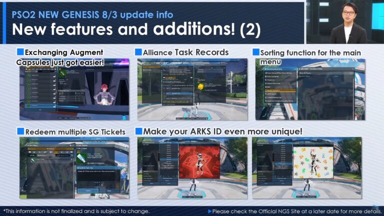PSO2 NGS Headline Recap #14 – Phantasy Star Fan Blog