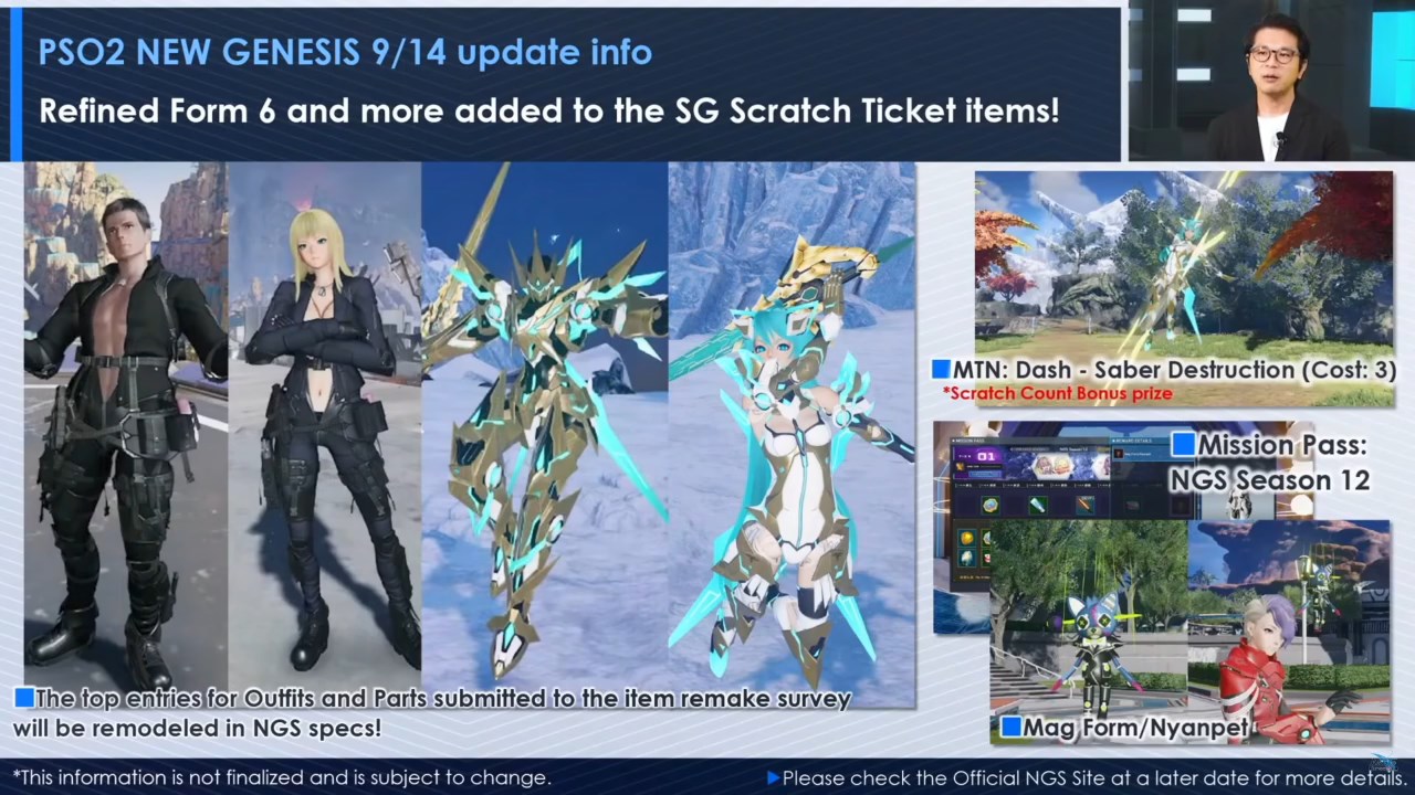 PSO2 NGS Headline Recap #15 – Phantasy Star Fan Blog