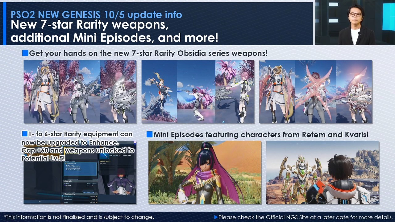 PSO2 NGS Headline Recap #16 – Phantasy Star Fan Blog