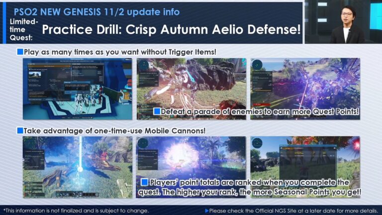 PSO2 NGS Headline Recap #17 – Phantasy Star Fan Blog