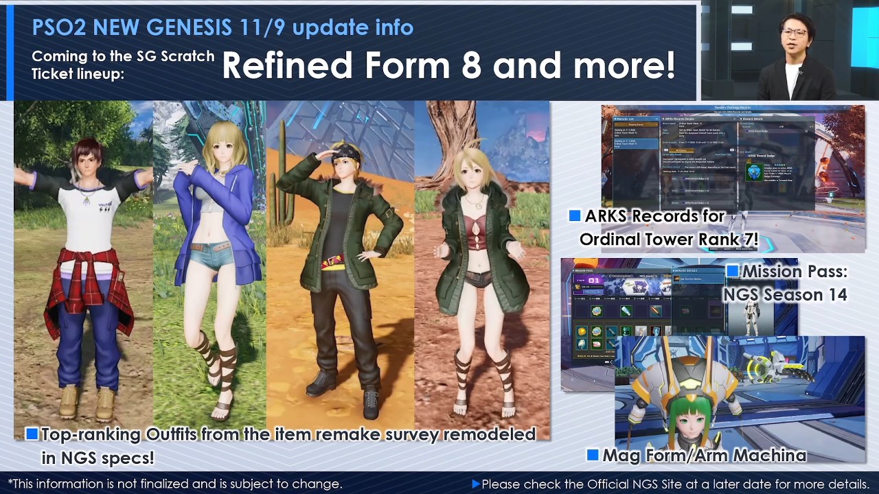 PSO2 NGS Headline Recap #17 – Phantasy Star Fan Blog