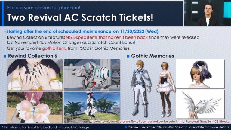 PSO2 NGS Headline Recap #18 – Phantasy Star Fan Blog