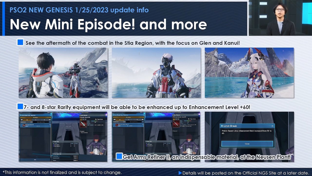 PSO2 NGS Headline Recap #19 – Phantasy Star Fan Blog