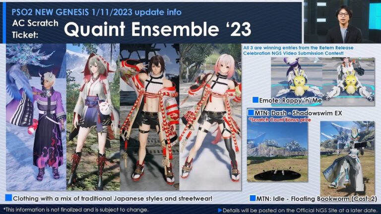 PSO2 NGS Headline Recap #19 – Phantasy Star Fan Blog