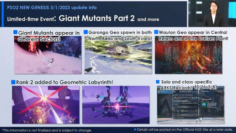 PSO2 NGS Headline Recap #21 – Phantasy Star Fan Blog
