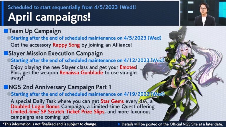 PSO2 NGS Headline Recap #22 – Phantasy Star Fan Blog