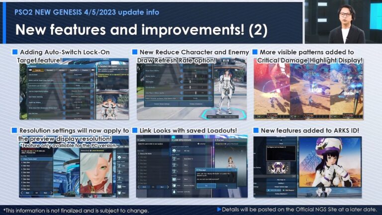 PSO2 NGS Headline Recap #22 – Phantasy Star Fan Blog
