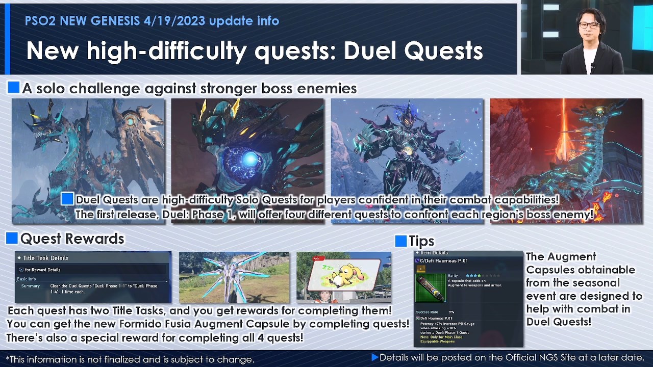 PSO2 NGS Headline Recap #22 – Phantasy Star Fan Blog