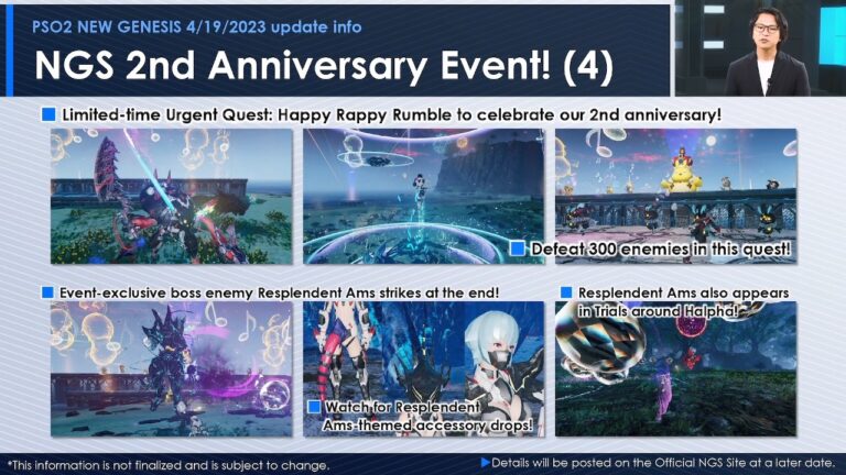 PSO2 NGS Headline Recap #22 – Phantasy Star Fan Blog