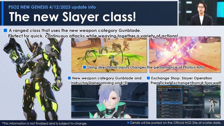 PSO2 NGS Headline Recap #22 – Phantasy Star Fan Blog