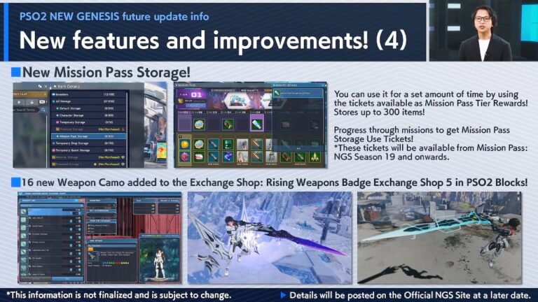 PSO2 NGS Headline Recap #22 – Phantasy Star Fan Blog