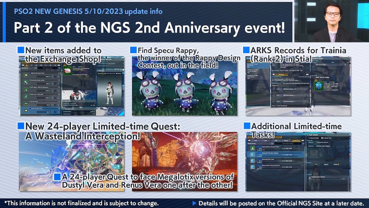 PSO2 NGS Headline Recap #23 – Phantasy Star Fan Blog