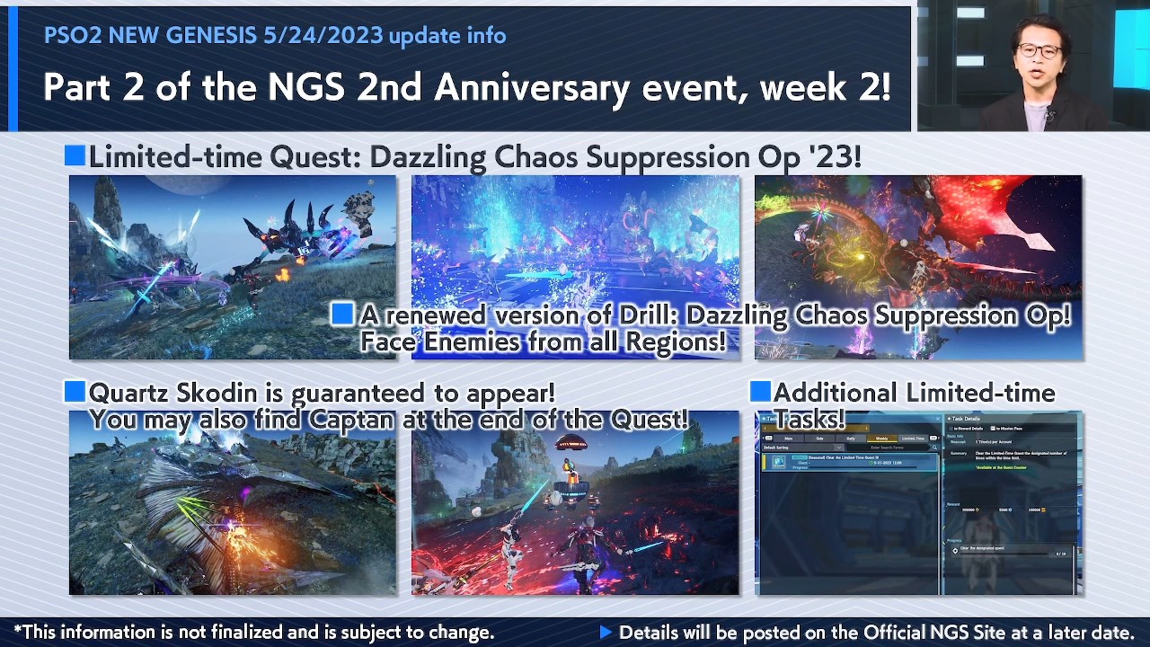PSO2 NGS Headline Recap #23 – Phantasy Star Fan Blog