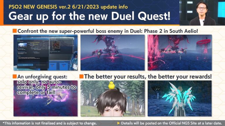 PSO2 NGS Headline Recap #24 – Phantasy Star Fan Blog