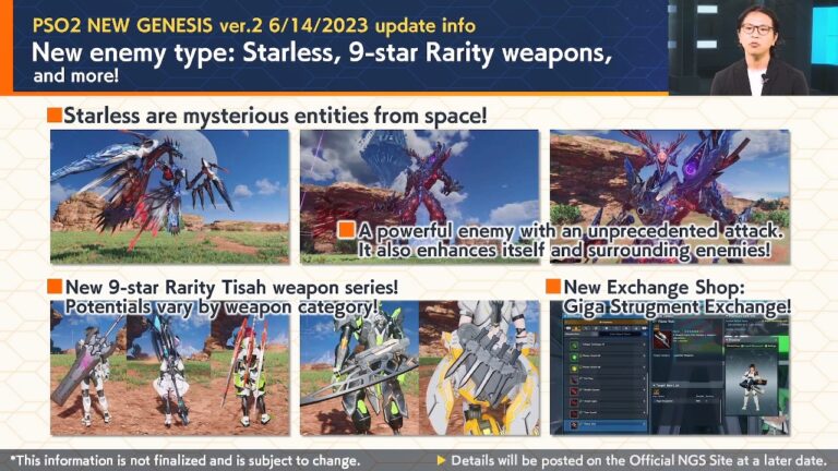 PSO2 NGS Headline Recap #24 – Phantasy Star Fan Blog
