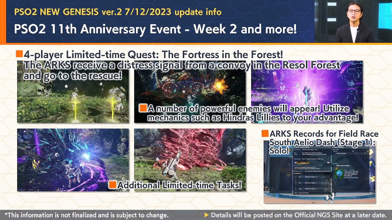 PSO2 NGS Headline Recap #25 – Phantasy Star Fan Blog