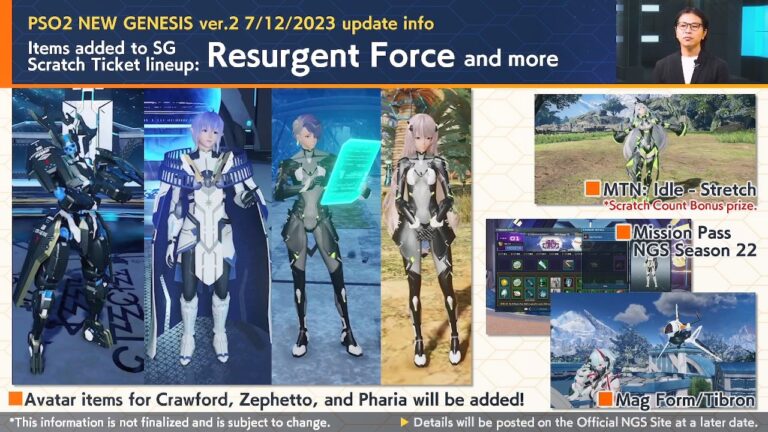 PSO2 NGS Headline Recap #25 – Phantasy Star Fan Blog