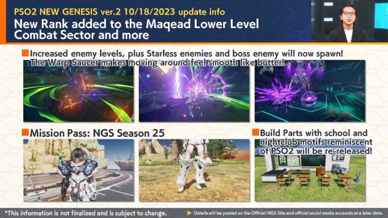 PSO2 NGS Headline Recap #28 – Phantasy Star Fan Blog
