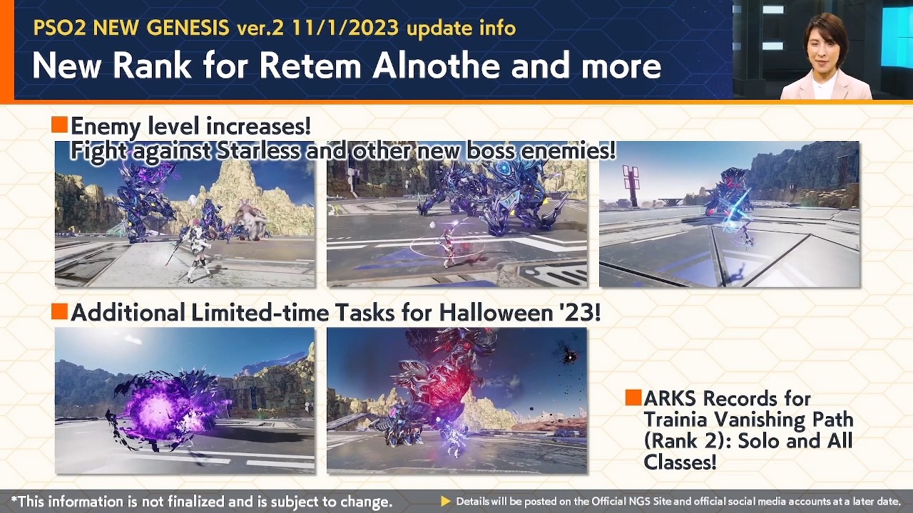 PSO2 NGS Headline Recap #29 – Phantasy Star Fan Blog