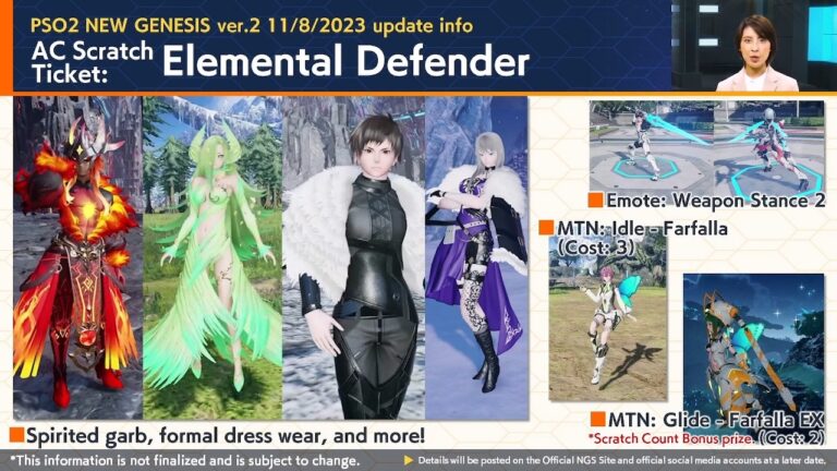 PSO2 NGS Headline Recap #29 – Phantasy Star Fan Blog