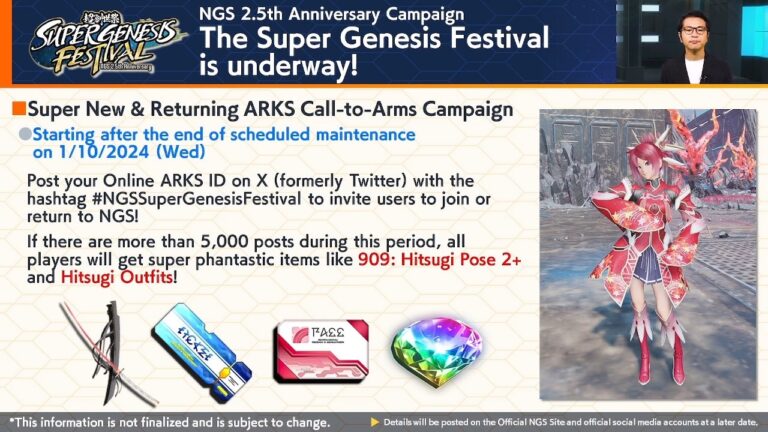 PSO2 NGS Headline Recap #31 – Phantasy Star Fan Blog