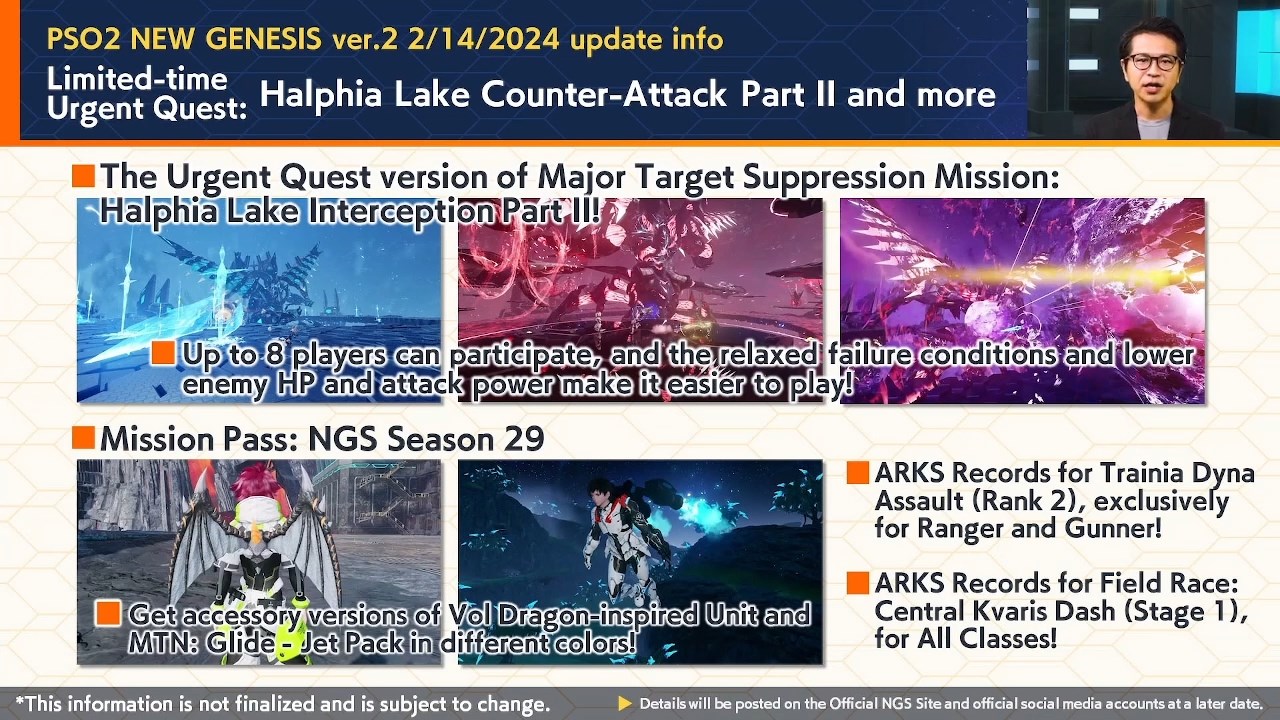 PSO2 NGS Headline Recap #32 – Phantasy Star Fan Blog