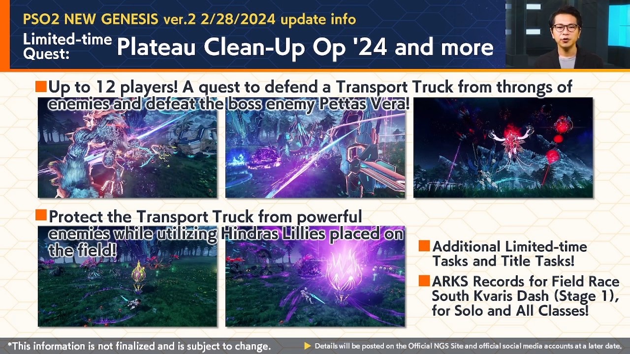 PSO2 NGS Headline Recap #32 – Phantasy Star Fan Blog