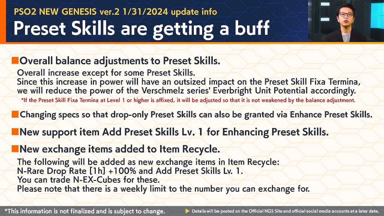 PSO2 NGS Headline Recap #32 – Phantasy Star Fan Blog