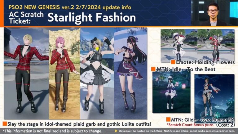 PSO2 NGS Headline Recap #32 – Phantasy Star Fan Blog