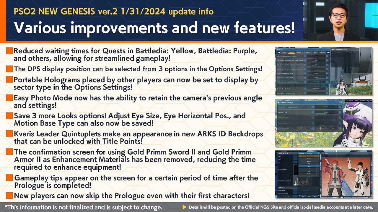 PSO2 NGS Headline Recap #32 – Phantasy Star Fan Blog