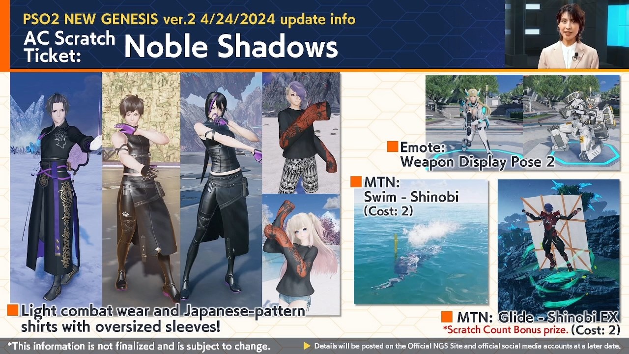 PSO2 NGS Headline Recap #34 – Phantasy Star Fan Blog