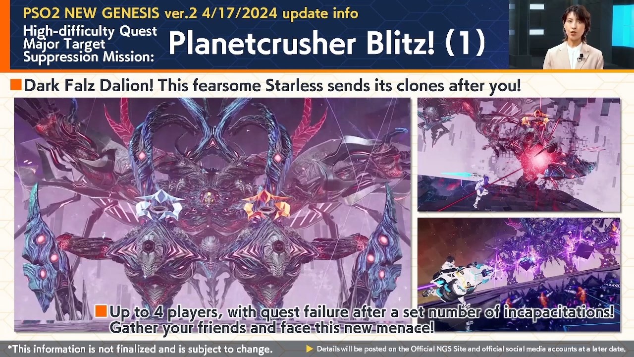 PSO2 NGS Headline Recap #34 – Phantasy Star Fan Blog