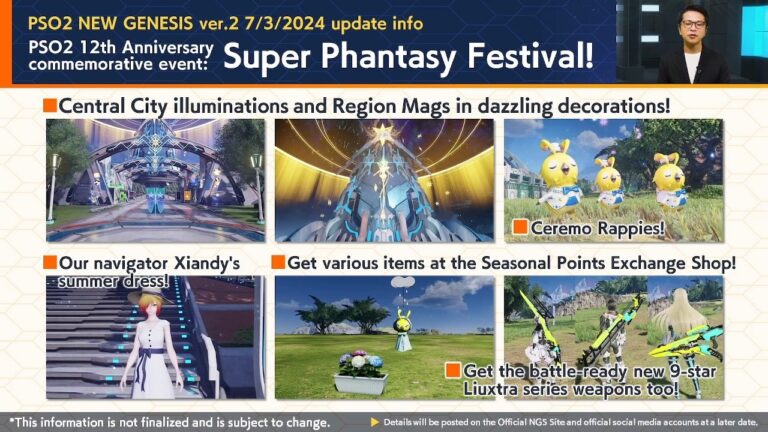 PSO2 NGS Headline Recap #37 – Phantasy Star Fan Blog