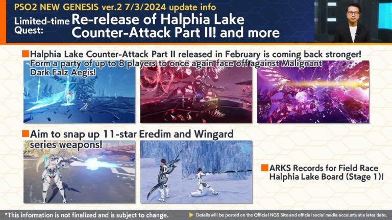 PSO2 NGS Headline Recap #37 – Phantasy Star Fan Blog