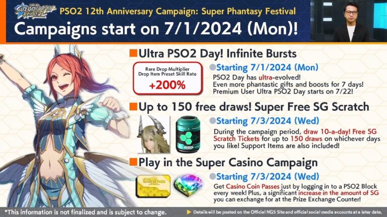 PSO2 NGS Headline Recap #37 – Phantasy Star Fan Blog