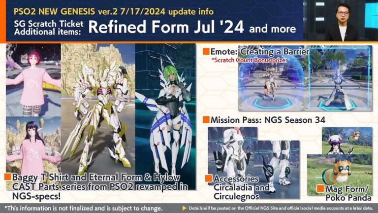PSO2 NGS Headline Recap #37 – Phantasy Star Fan Blog