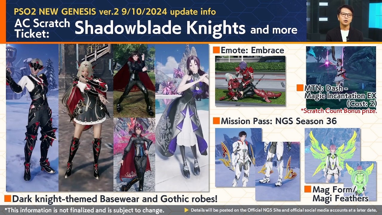 PSO2 NGS Headline Recap #39 – Phantasy Star Fan Blog