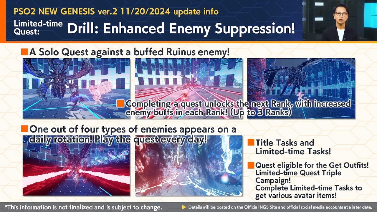 PSO2 NGS Headline Recap #41 – Phantasy Star Fan Blog