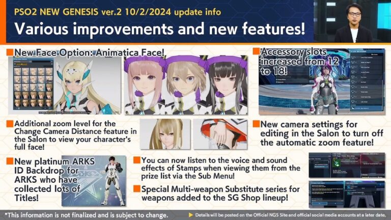 PSO2 NGS Headline Recap #40 – Phantasy Star Fan Blog