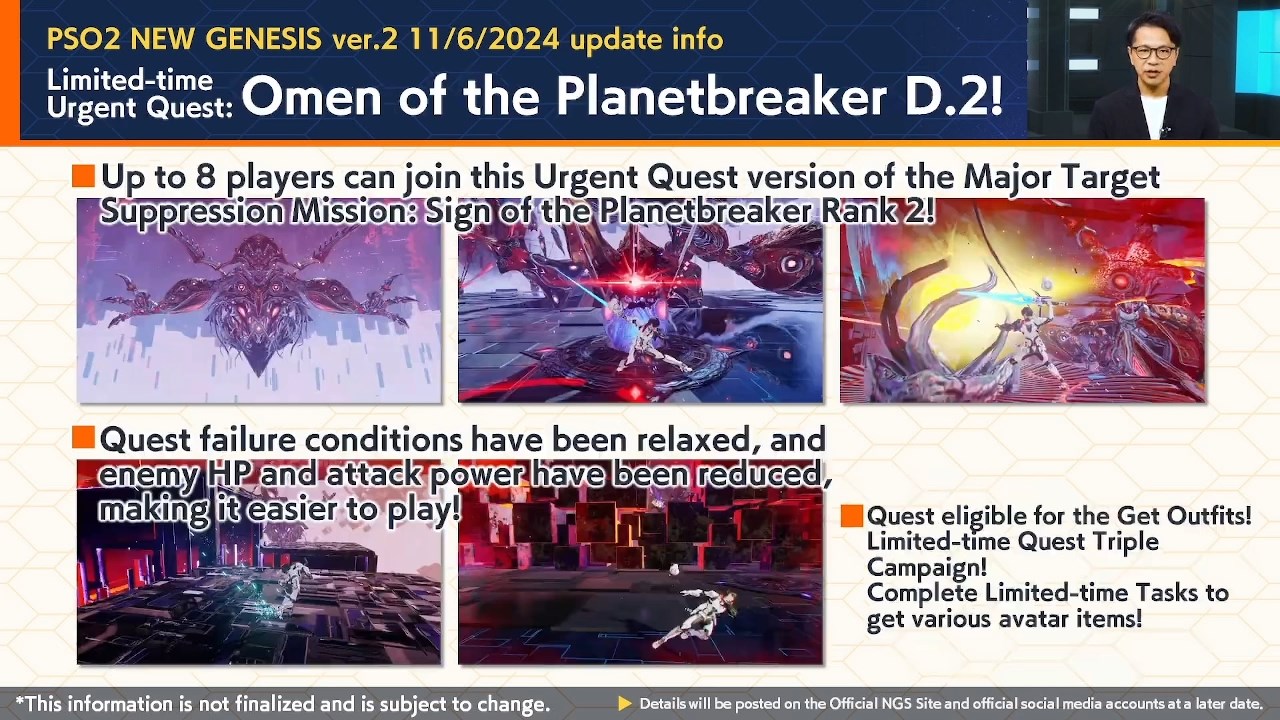 PSO2 NGS Headline Recap #41 – Phantasy Star Fan Blog