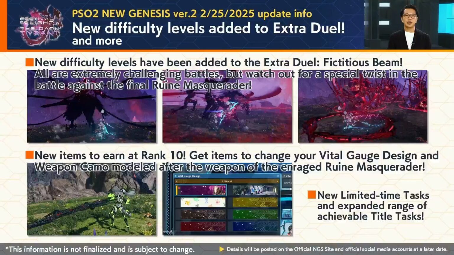 PSO2 NGS Headline Recap #44 – Phantasy Star Fan Blog