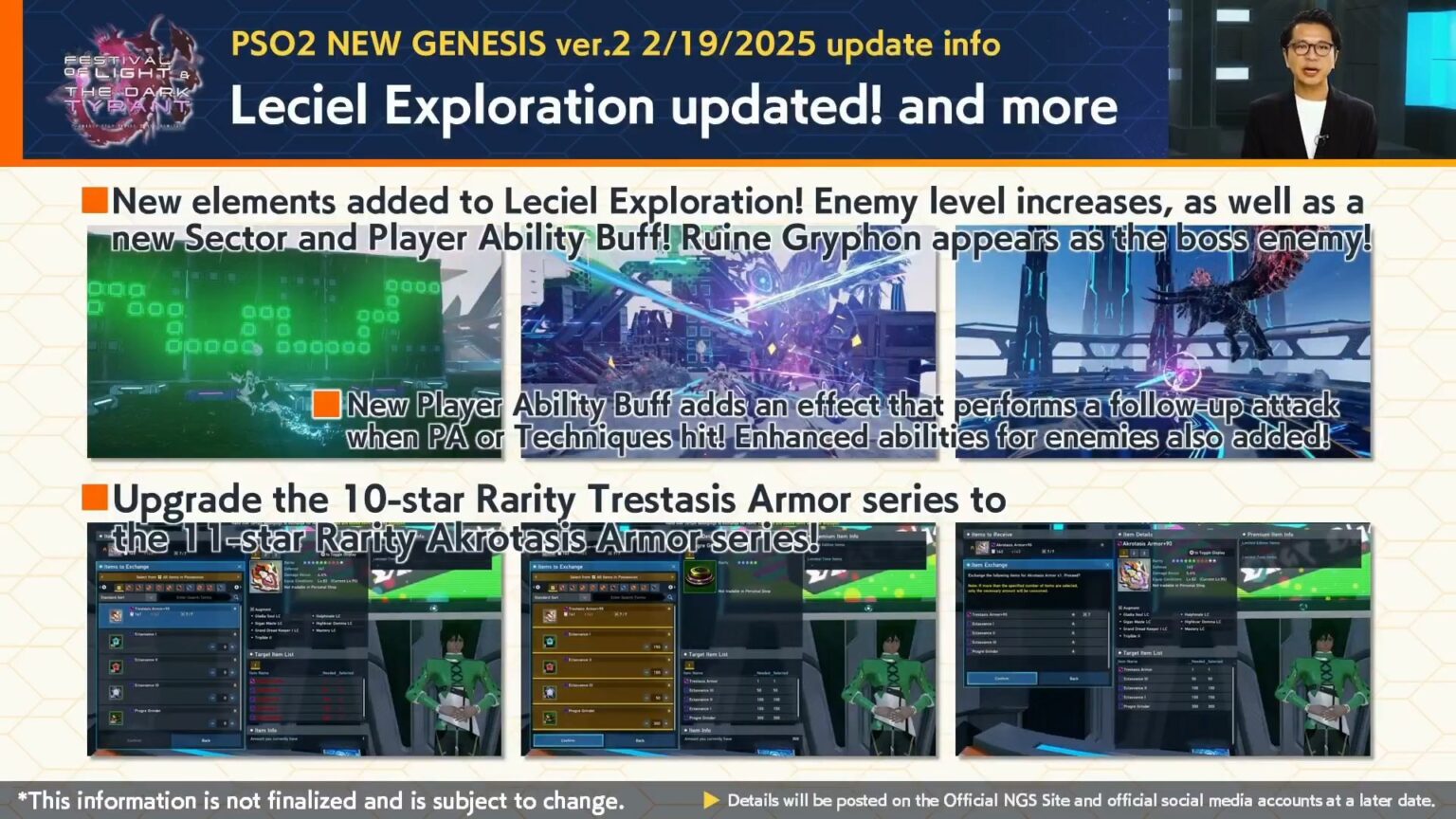 PSO2 NGS Headline Recap #44 – Phantasy Star Fan Blog